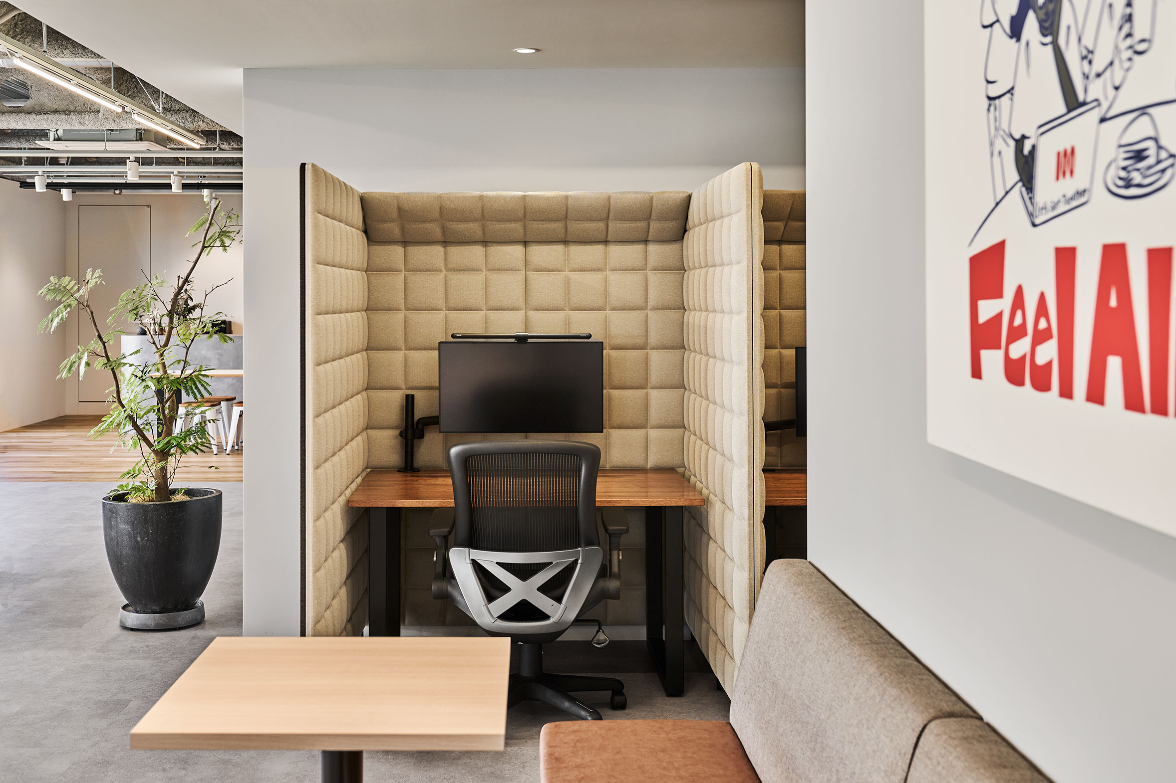 100 Inc. | Works | 東京のオフィスデザイン・レイアウトならwork kit by HITOBA DESIGN