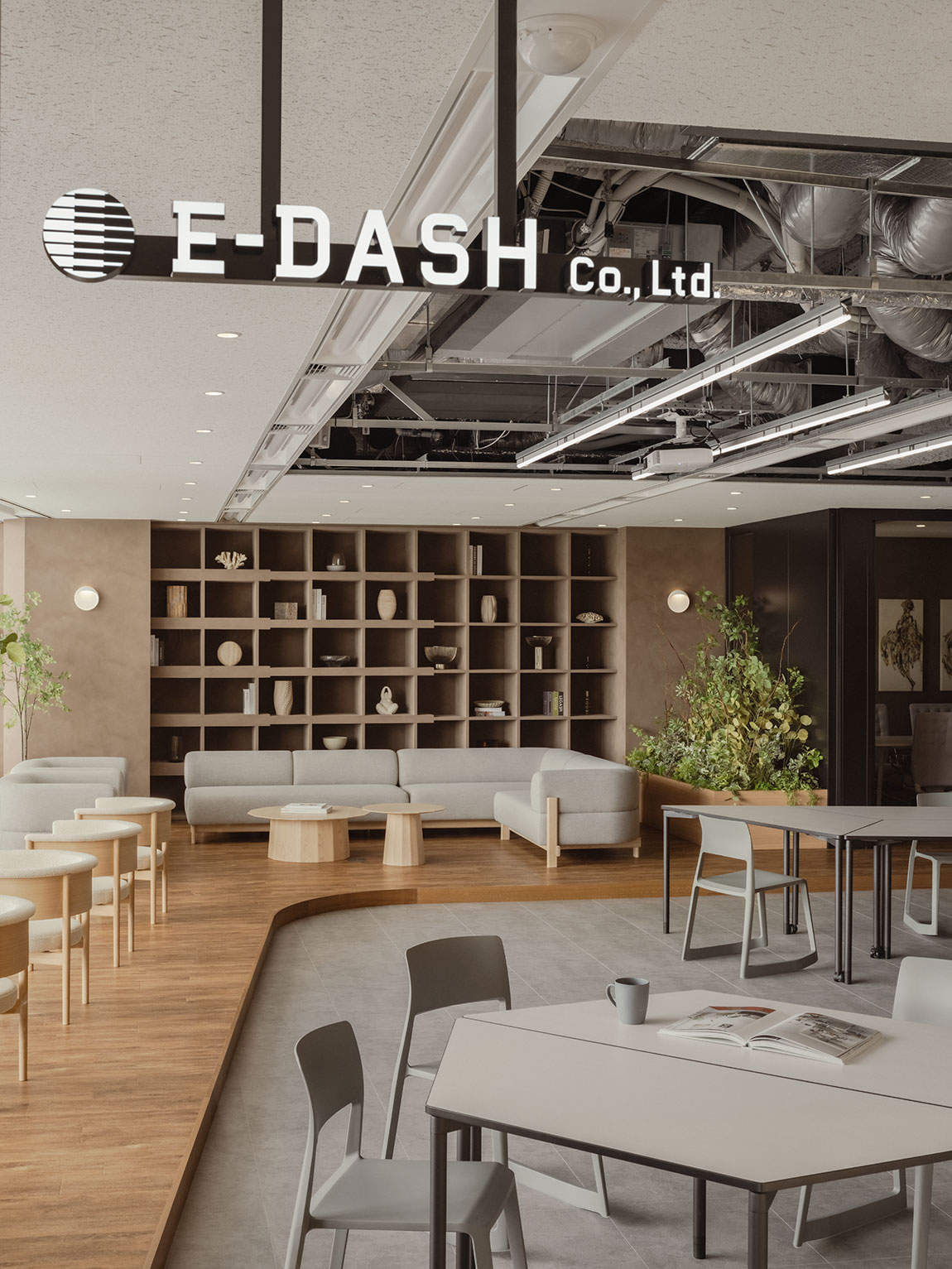 e-dash Co., Ltd. | Works | 東京のオフィスデザイン・レイアウトならwork kit by HITOBA DESIGN