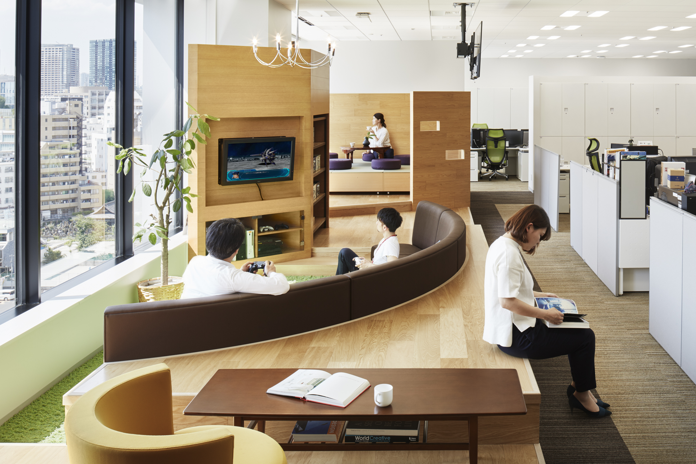 Bandai Namco Online Inc. | Works | 東京のオフィスデザイン・レイアウトならwork kit by ...